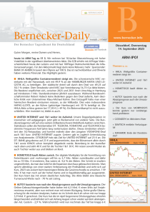 Bernecker Daily | Bernecker Börsenbriefe