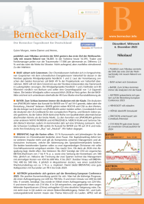 Die Actien-Börse | Bernecker Börsenbriefe