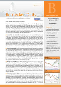 Bernecker Börsenbriefe