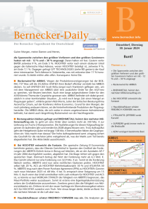Nr. 303/23 Bernecker Daily | Bernecker Börsenbriefe