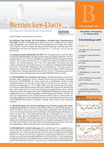 Bernecker.TV | Bernecker Börsenbriefe