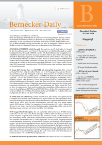 Bernecker Börsenbriefe