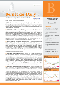 Bernecker-Daily | Bernecker Börsenbriefe