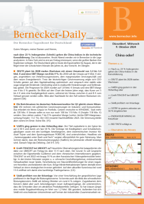 Bernecker-Daily | Bernecker Börsenbriefe