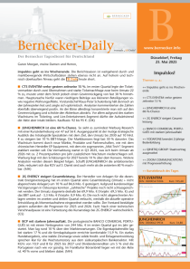 Bernecker-Daily | Bernecker Börsenbriefe