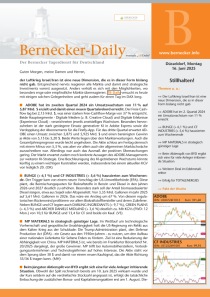 Bernecker-Daily | Bernecker Börsenbriefe