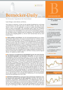 Bernecker-Daily | Bernecker Börsenbriefe