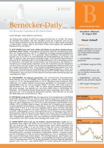 Bernecker Daily | Bernecker Börsenbriefe